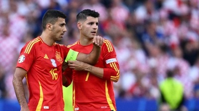 Spain duo Rodri and Morata charged by UEFA after song about Gibraltar ...