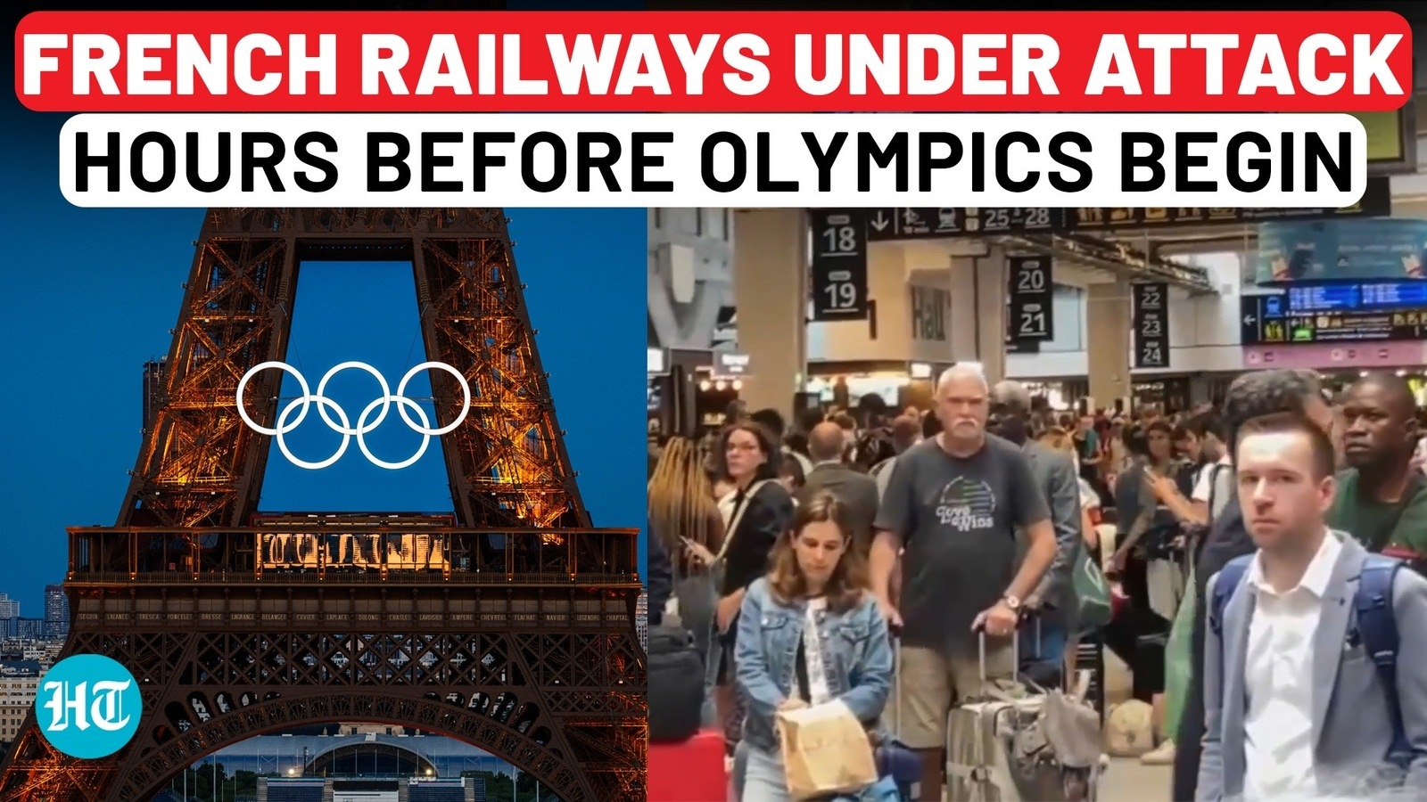 Paris Olympics 2024: Massive Attack Paralyses French Train Network ...