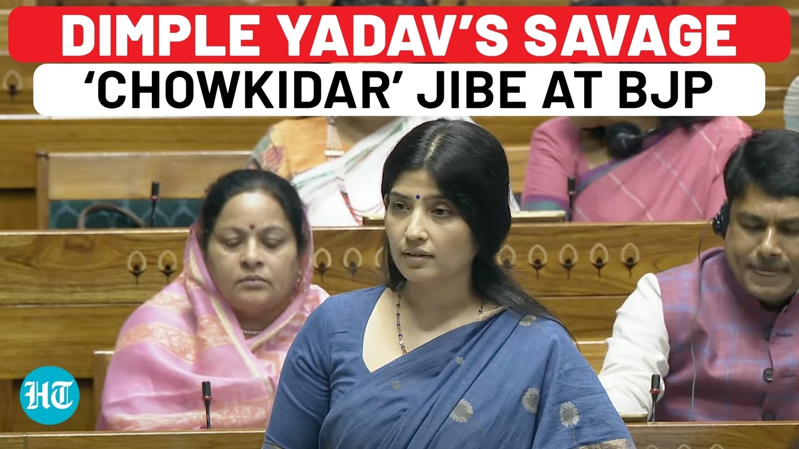 Dimple Yadav’s Fiery Speech In Lok Sabha; ‘Entire Country Turned Into Chowkidars…’ | Watch ...