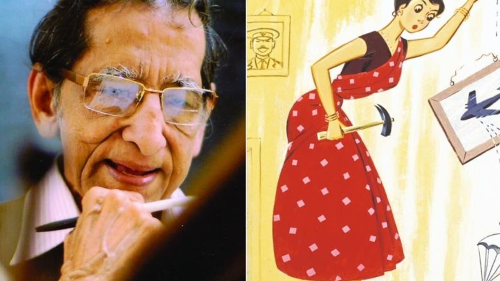 Shivram Dattatreya Phadnis: Common man’s cartoonist with an upside view of life enters 100th ...