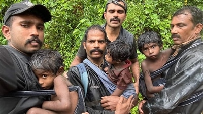 Kerala forest officials' daunting climb atop Wayanad hill to rescue 6 ...