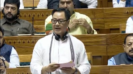 ‘to Give Justice To Ordinary Muslims Rijiju Defends Waqf Bill Amid