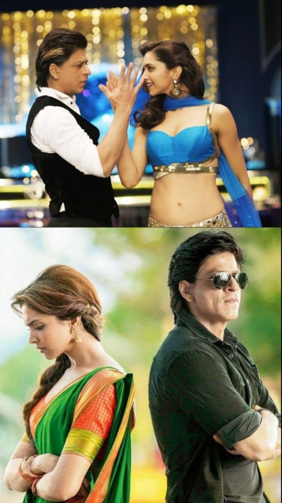 Shahrukh Khan En Deepika Padukone Shah Rukh Khan Visits Deepika