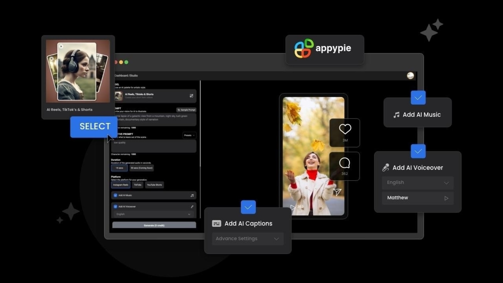 Appy Pie Launches AI Short Video Generation Tools for Instagram Reels, YouTube Shorts & TikTok ...