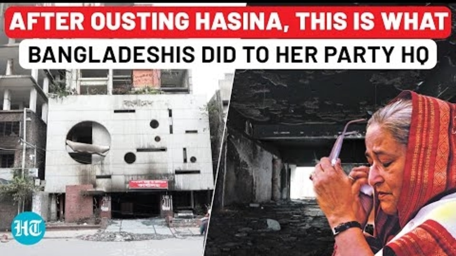 Bangladesh News: After Forcing Hasina To Flee, Angry Protesters Stormed ...