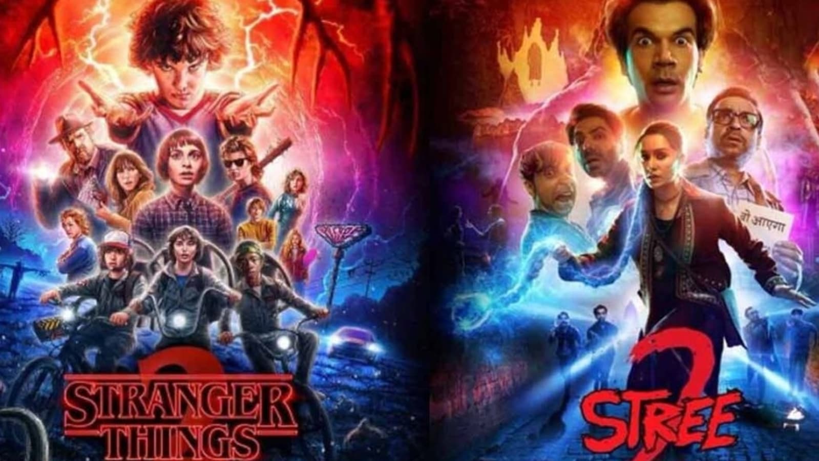 Reddit finds striking similarities between Stree 2, Stranger Things ...