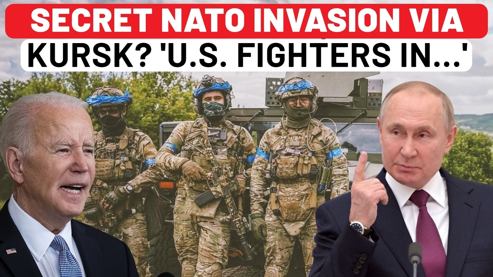 Secret NATO Invasion Of Russia Via Kursk Confirmed? US Fighters Already ...