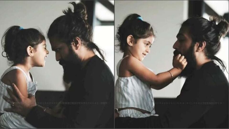 Yash with Daughter Ayra: ಯಶ್‌ ಗಡ್ಡ ಹಿಡಿದು ತುಂಟಾಟ ಮಾಡುತ್ತಿರುವ ಆಯ್ರಾ ...