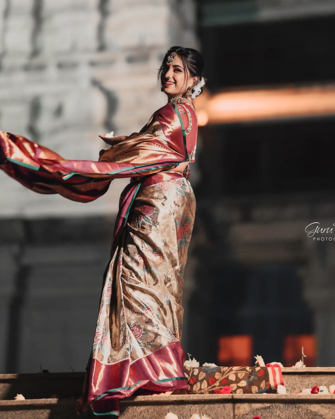 Swetha Changappa Photoshoot: ಇಳಿ ಸಂಜೆಯಲಿ.. ಇಸ್ಕಾನ್‌ ಅಂಗಳದಲ್ಲಿ ...