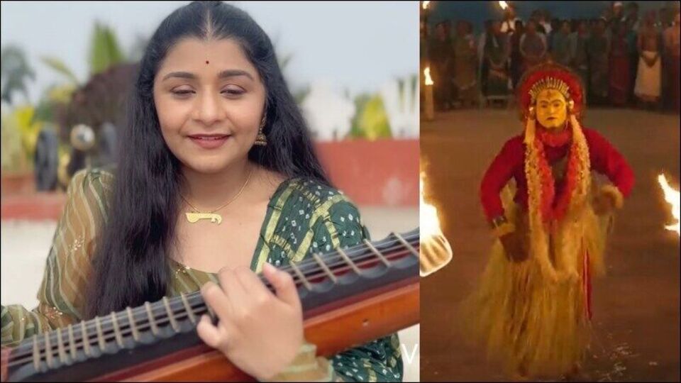 Varaha Roopam Veena Tune: ಶ್ರೀವಾಣಿ ವೀಣೆಯಲ್ಲಿ ವರಾಹರೂಪಂ ಹಾಡು....ಸಾಕ್ಷಾತ್ ...