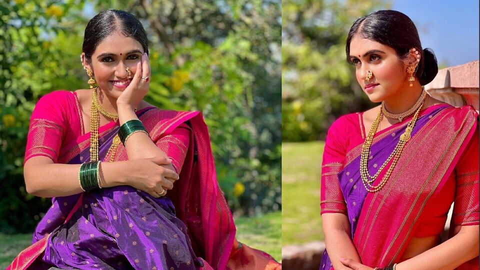 Rinku Rajguru Traditional Photos: ‘ಸೈರಾಟ್‌’ ಸುಂದರಿ ರಿಂಕು ರಾಜ್‌ಗುರು ...