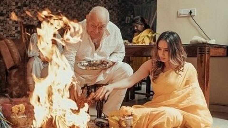 Ragini Dwivedi Shivaratri Pooja: ಶಿವರಾತ್ರಿ ಪ್ರಯುಕ್ತ ಅಪ್ಪನ ಜತೆ ಸೇರಿ ...