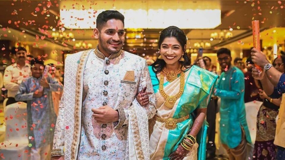 Tushar Deshpande: ಬಾಲ್ಯದ ಕ್ರಶ್ ಜೊತೆ ತುಷಾರ್ ದೇಶಪಾಂಡೆ ನಿಶ್ಚಿತಾರ್ಥ; ಸಿಎಸ್‌ಕೆ ವೇಗಿ ಕೈ ಹಿಡಿಯುವ ಚೆಲುವೆ ...