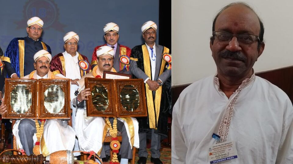 KSOU Convocation: ಇವರ ಓದಿಗೆ ವಯಸ್ಸಿನ ಅಡ್ಡಿಯಿಲ್ಲ; 66 ನೇ ವಯಸ್ಸಿನಲ್ಲಿ ಐದನೇ ...