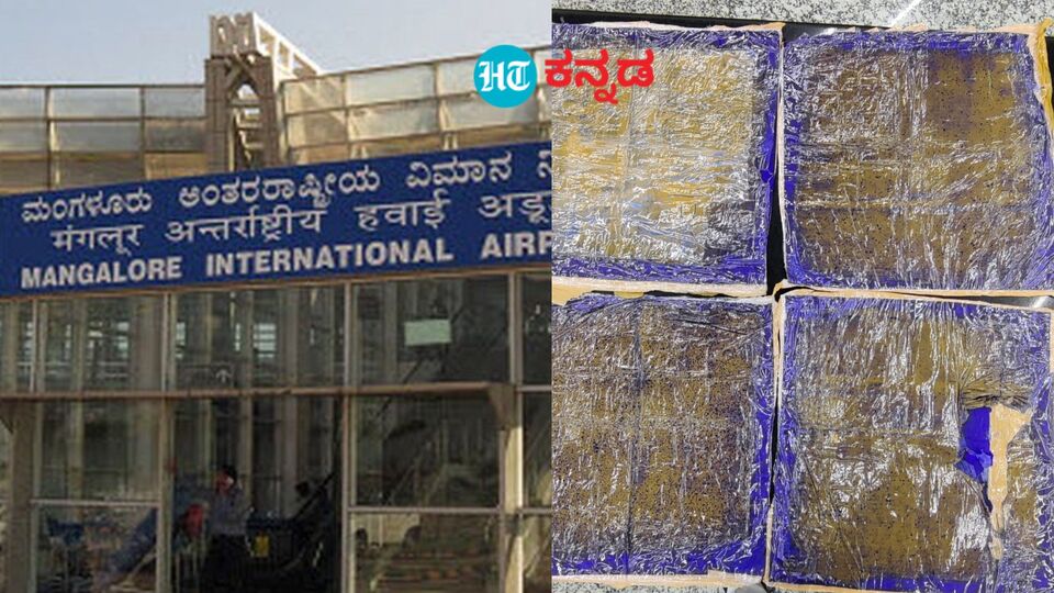 Mangalore crime:ರಟ್ಟಿನ ಡಬ್ಬಗಳಲ್ಲಿ ತುಂಬಿದ್ದ ಚಿನ್ನದ ಪೌಡರ್‌ ಮಂಗಳೂರು ವಿಮಾನ ...