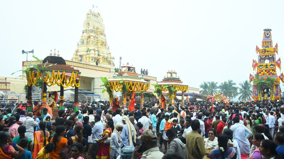 MMHills Deepavali Rathostava: ಮಲೈ ಮಹದೇಶ್ವರ ಬೆಟ್ಟದಲ್ಲಿ ದೀಪಾವಳಿ ರಥೋತ್ಸವ ...