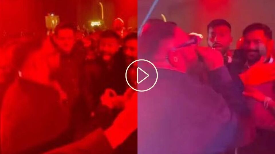 MS Dhoni Dance: धोनीला डान्स करताना बघितलंय का? हार्दिक-बादशाहसोबत ...