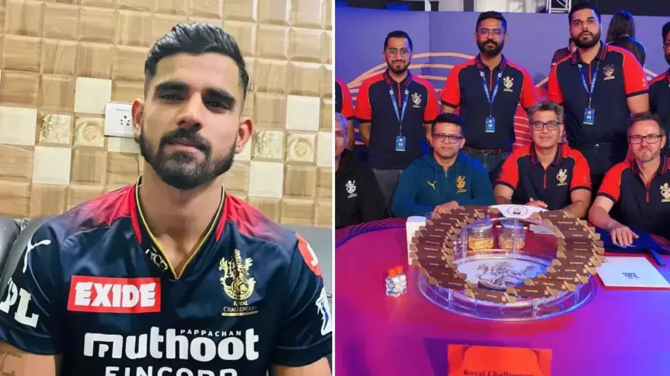 IPL 203: टेनिस बॉल प्लेअरला तिप्पट पैसे दिले, RCB कडून खेळणार ...
