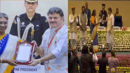 Prashant Damle: क्षण अभिमानाचा! राष्ट्रपती द्रौपदी मुर्मू यांच्या हस्ते ...