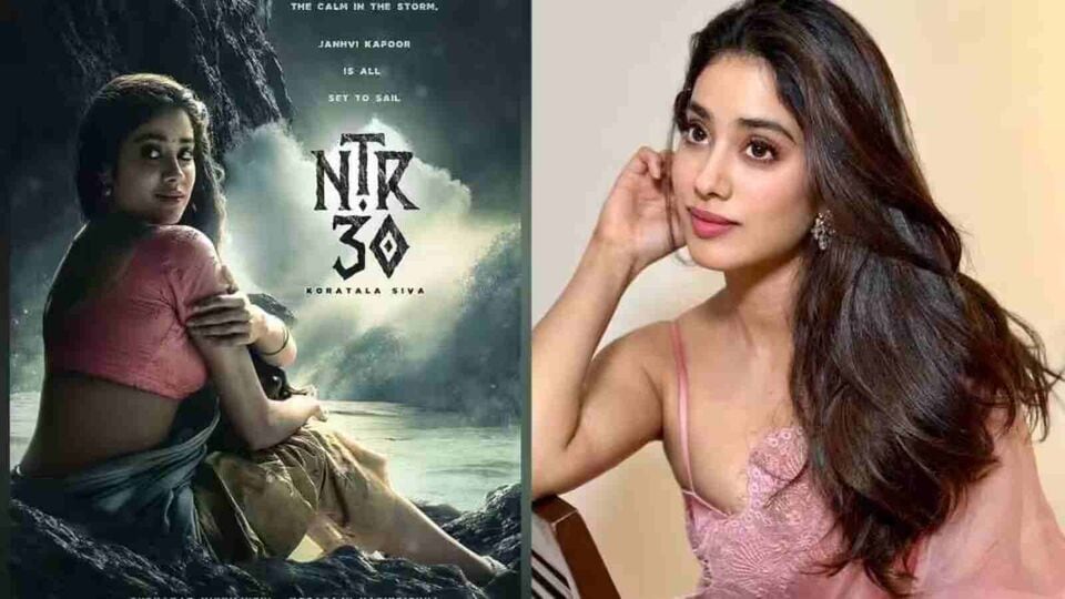 NTR 30: वाढदिवशी जान्हवी कपूरचं चाहत्यांना सरप्राईज; नव्या चित्रपटाचं पोस्टर केलं शेअर!