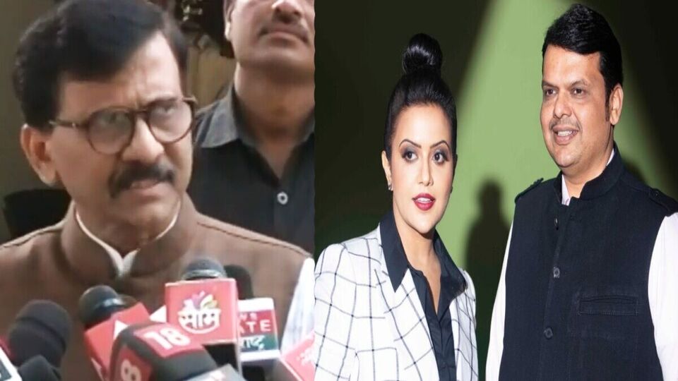 Sanjay Raut : अमृता फडणवीसांचं ब्लॅकमेलिंग हा त्यांचा कौटुंबिक विषय; संजय राऊतांची खोचक टीका