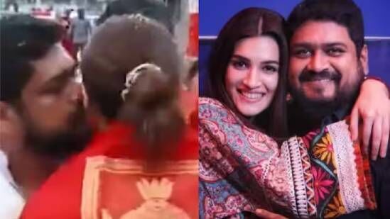 Adipurush: ओम राऊतनं क्रितीला केलेल्या 'गुडबाय किस' मुळे नवा वाद