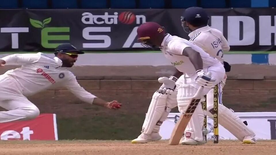 Ajinkya Rahane Catch : अजिंक्य रहाणेनं दाखवली चित्याची चपळाई, डाव्या ...