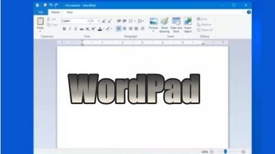 WordPad यूजर्ससाठी वाईट बातमी.. ३० वर्षानंतर Microsoft बंद करणार ...