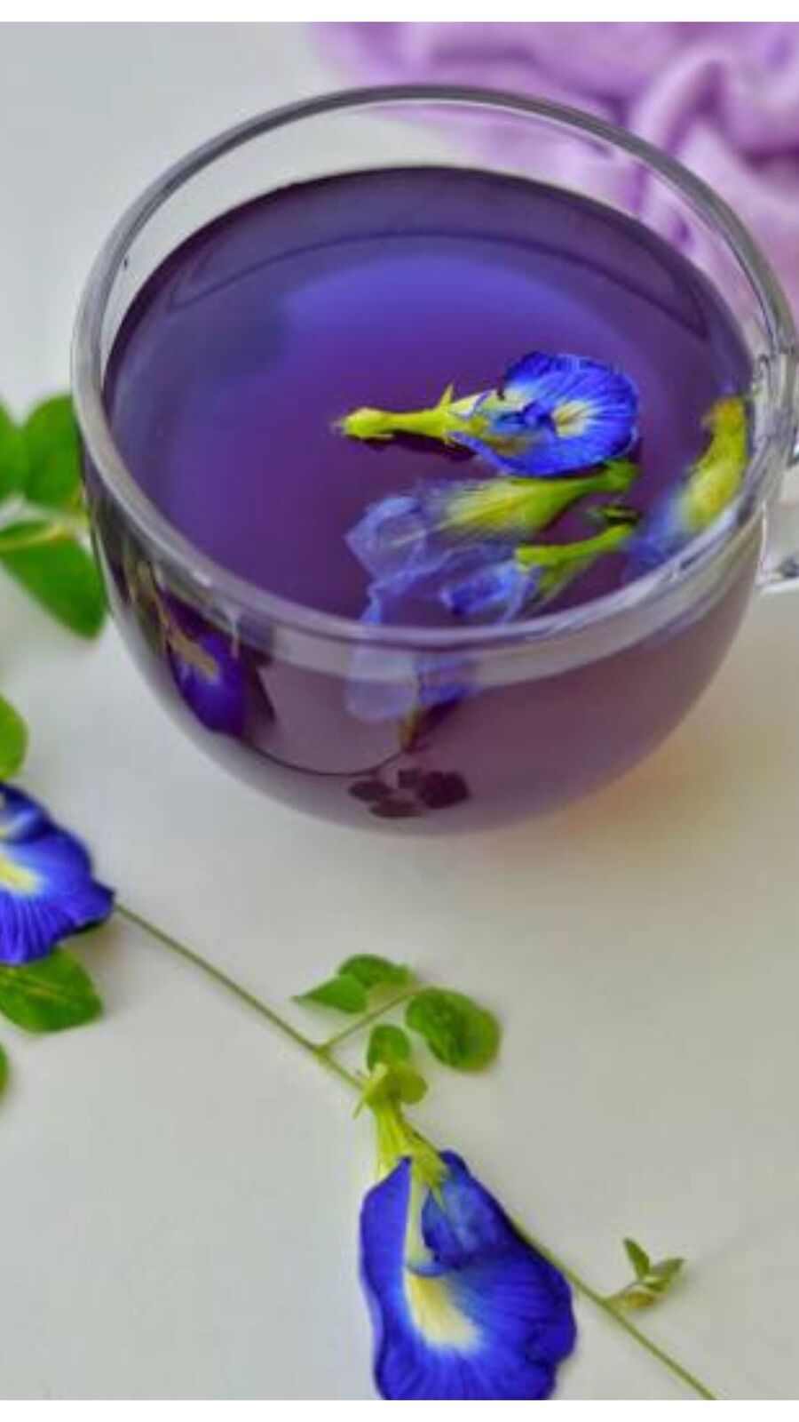 ब्लू टी पिण्याचे फायदे!