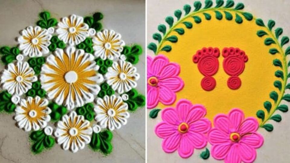 Best Diwali Rangoli Designs: दिवाळीच्या प्रत्येक दिवशी या सुंदर ...