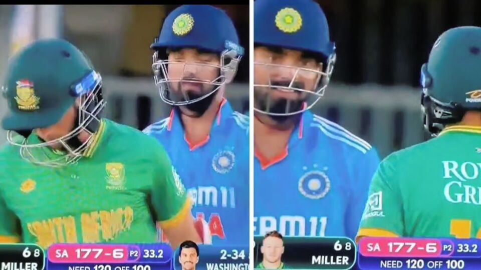 Kl Rahul-Keshav Maharaj : आफ्रिकन फलंदाजाच्या एन्ट्रीवर रामाचं गाणं, केएल राहुलनं केशव महाराजला ...