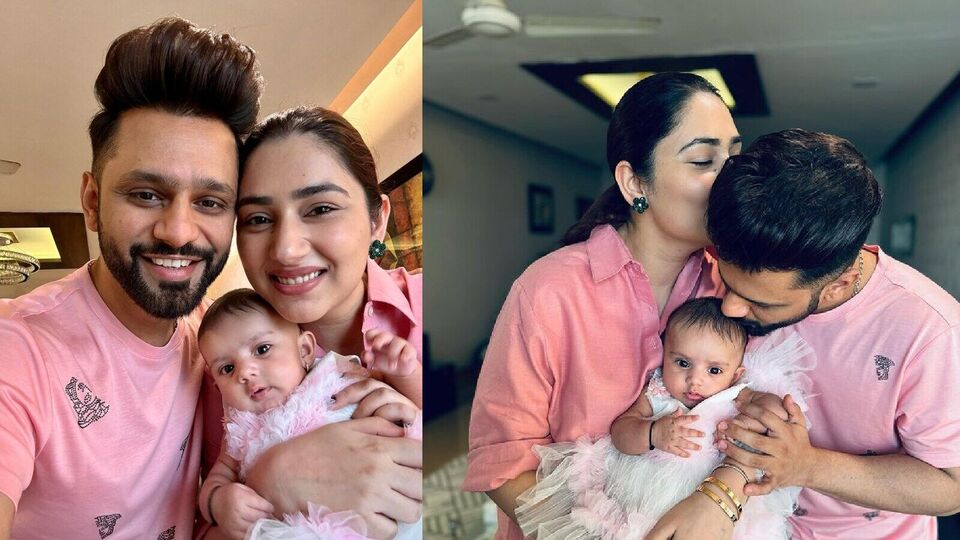 Rahul Vaidya Daughter: राहुल वैद्यच्या क्युट लेकीचा चेहरा पाहिलात का ...