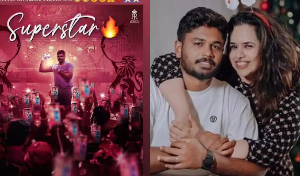 Sanju Samson : संजू सॅमसनची पत्नी जाम खूश, पतीच्या फलंदाजीवर ...