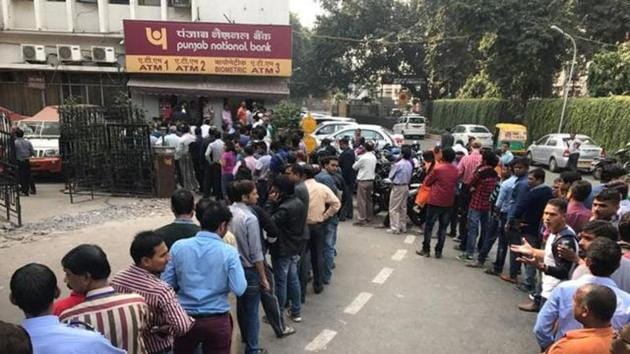 Angry customers stop staff from entering the bank in a Punjab town ...