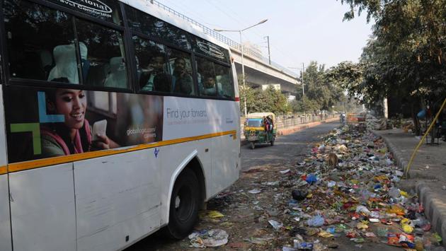 Sanitation workers’ protest: Garbage on the streets, Noida becomes a ...
