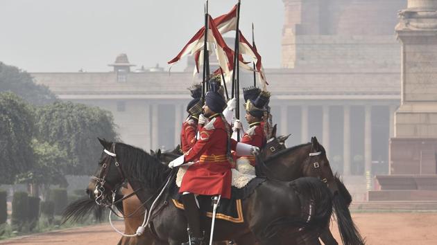 The regal splendour of the Rashtrapati Bhavan’s Change of the Guard ...