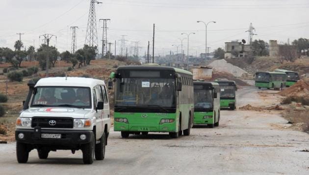 Buses assigned to Syria evacuations attacked, deal stalls | World News