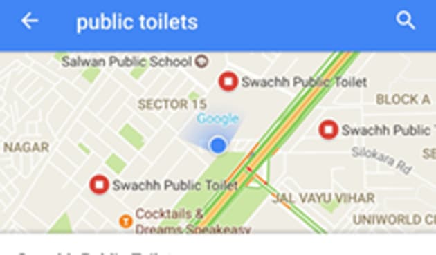 Now, spot MP toilets on Google Maps - Hindustan Times