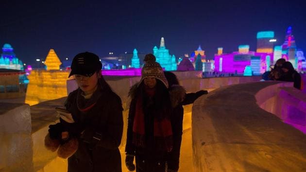 Frozen beauties: China’s magical world of ice and snow | Hindustan Times