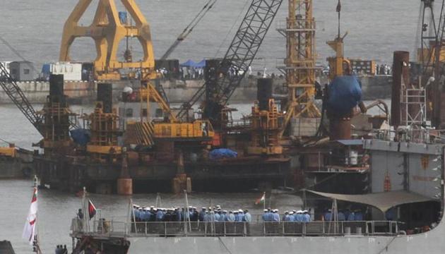 Minor fire aboard navy warship docked in Mumbai | Latest News India