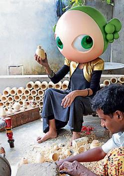 Meet Princess Pea: Masked artist all set to make Mumbai debut ...