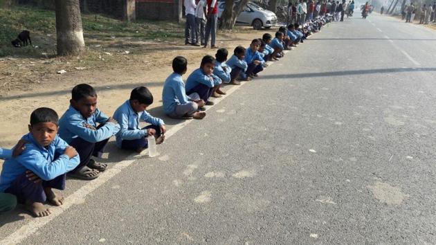 Two die, many kids fall ill during Bihar’s human chain | India News
