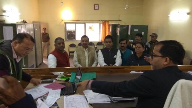 Home minister’s son Pankaj Singh files nomination from Noida ...