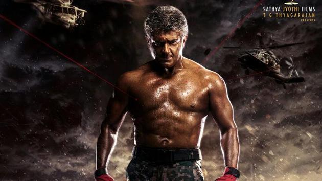 Vivegam first look: Ajith’s stuns in a chiselled physique in new poster ...