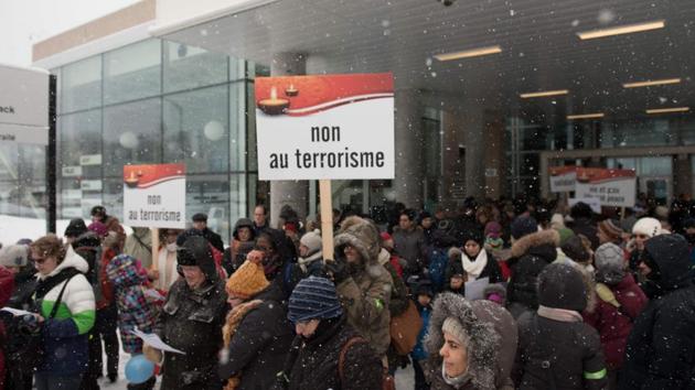No to Islamophobia: Hundreds march in Quebec to pay tribute to mosque ...