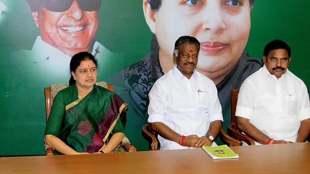 Tamil Nadu crisis is AIADMK’s internal issue, says Centre | India News