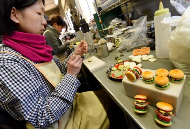 Japanese fake food artists make Hamburger and dumplings wearable ...
