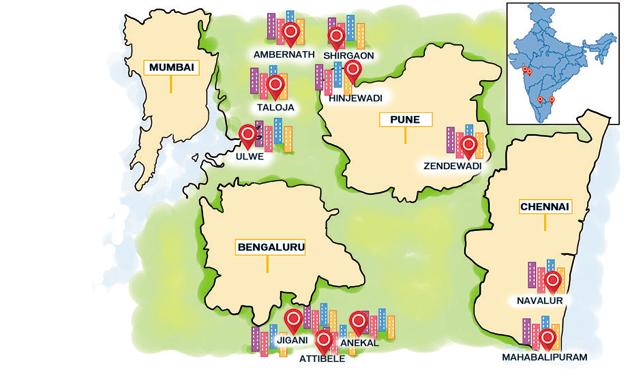 Fringe Benefits: The suburbs are expanding across urban India ...