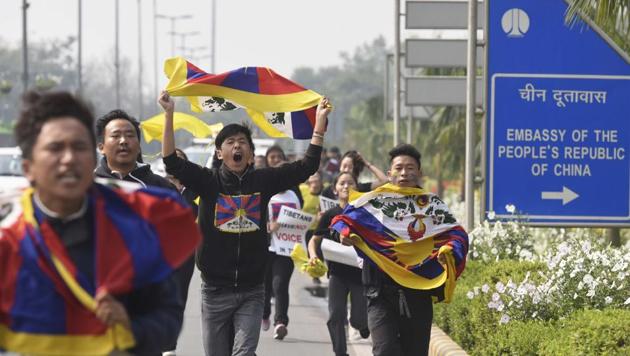 Exiled Tibetans observe 58th Tibetan National Uprising Day | Hindustan ...