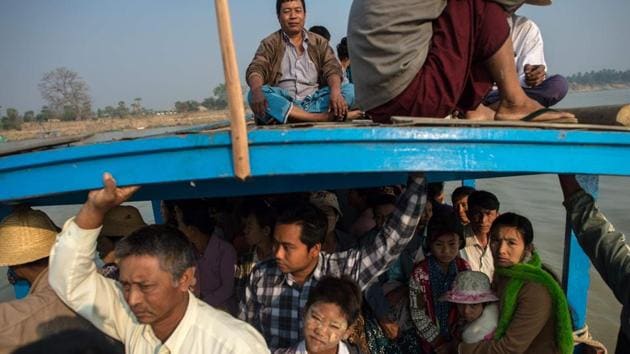Myanmars invoke local deity with whisky-fuelled worship | Hindustan Times